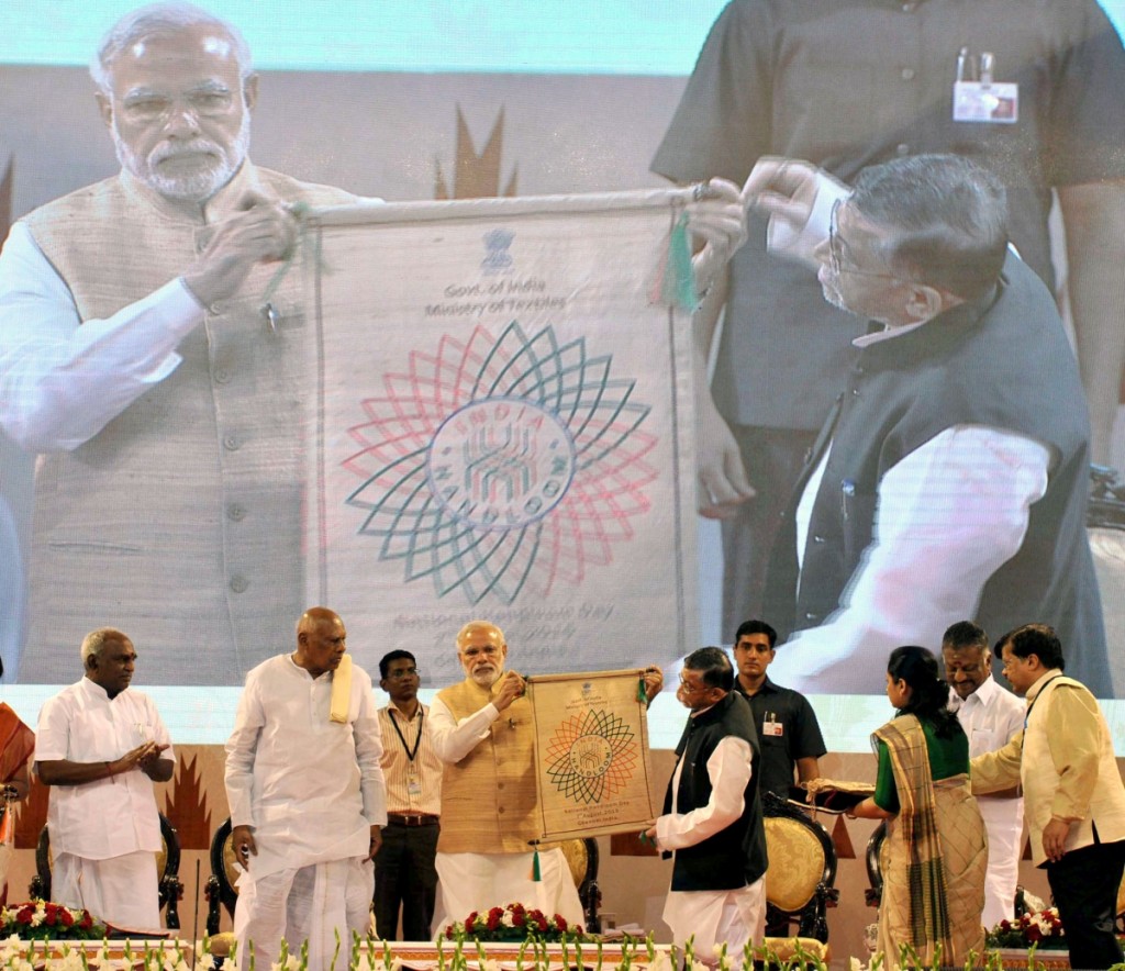 PM Modi inaugurates first National Handloom Day in Chennai