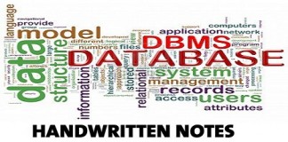 DBMS Handwritten Notes For IBPS SO- IT Officer
