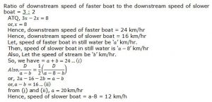 Aptitude Questions - Boats and Stream Set 2