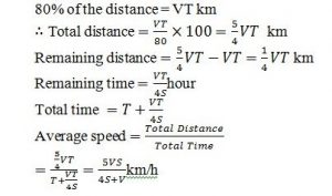 Aptitude Questions - Time and Distance Set 22