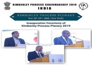 Kimberley Process Certification Scheme (KPCS) plenary session conducted in New Delhi