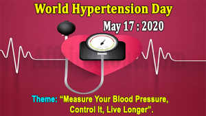 World Hypertension Day 2020, May 17