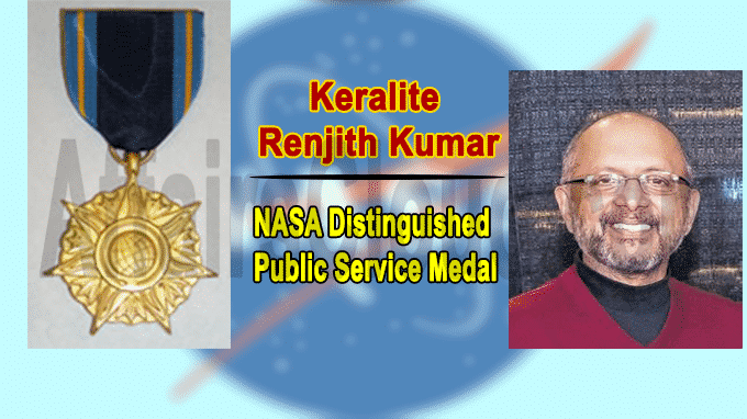 Indian Entrepreneur Renjith Kumar honoured with “NASA Distinguished ...