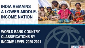 India Remains as Lower-Middle-Income Economy: World Bank Country ...