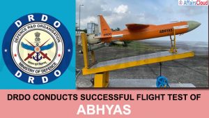 DRDO conducts successful flight test of ABHYAS from Odisha Test Range
