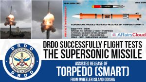 DRDO Successfully Flight Tested Supersonic Missile Assisted Release of ...