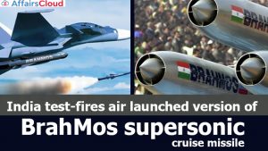 India Successfully Test-Fired Air Launched Version of BrahMos ...