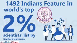 Stanford University, US releases List of Top 2% Scientists of the World ...