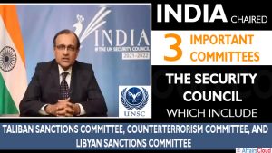 India set to head 3 Important Committees of UNSC