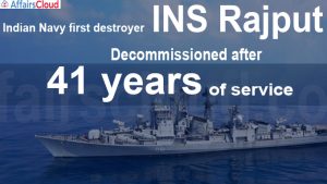 Indian Navy’s 1st Destroyer ‘INS Rajput’ decommissioned after 41 years ...
