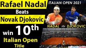 Tennis - Overview of 2021 Italian Open
