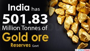 Gold Reserves in India Estimated at 501.83 MT