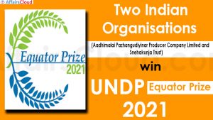 Two Indian Organisations Won UNDP Equator Prize 2021