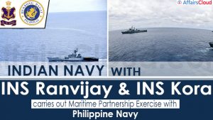 India & Philippines Conducts ‘Maritime Partnership Exercise’ in the ...