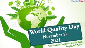 World Quality Day 2021 - November 11