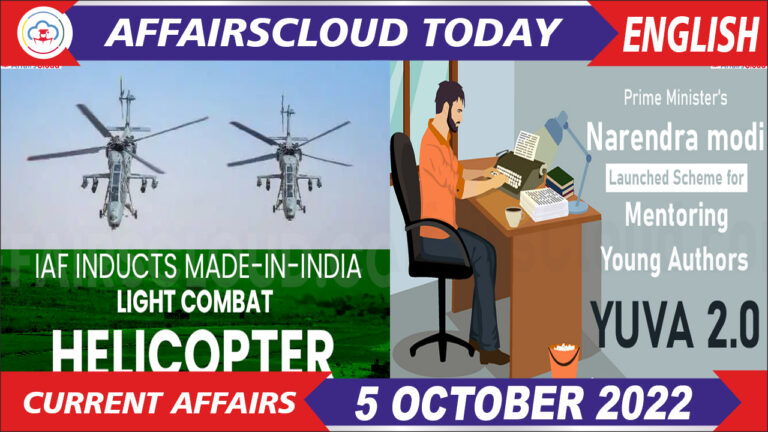 Current Affairs 5 October 2022
