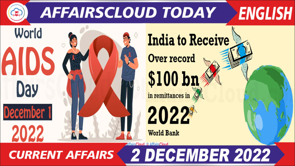 Current Affairs 2 December 2022