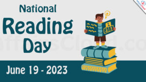 National Reading Day 2023 - June 19