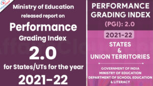 Ministry of Education releases report on Performance Grading Index 2.0 ...