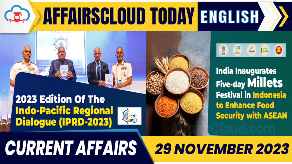 Current Affairs 29 November 2023