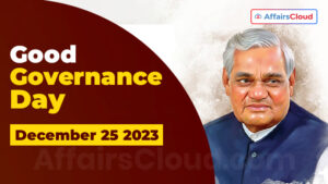 Good Governance Day 2023 - December 25