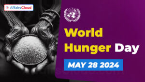 World Hunger Day 2024 - May 28
