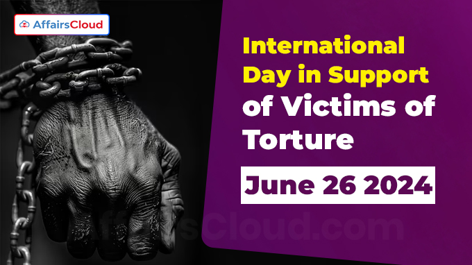 International Day In Support Of Victims Of Torture 2024 June 26