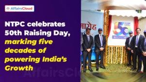 NTPC Celebrates 50th Raising Day; celebrated five decades of India’s Growth