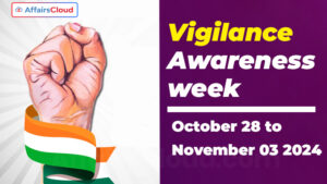 Vigilance Awareness Week 2024 - October 28 to November 3