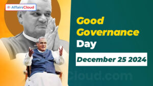 Good Governance Day 2024- December 25