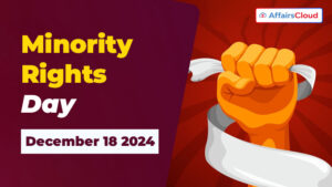National Minority Rights Day 2024 – December 18