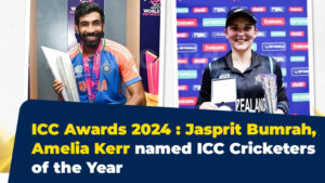 ICC Awards 2024: India’s Bumrah, Smriti ,and Arshdeep Singh Win ICC Men's Cricketer , Women's ...