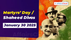 Shaheed Divas or Martyrs’ Day 2025 – January 30