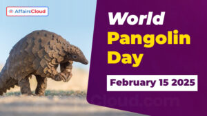 World Pangolin Day 2025- February 15