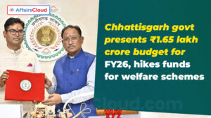 Chhattisgarh FM Om Prakash Choudhary Presents Rs 1.65 Lakh Crore Budget for FY26