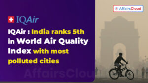 IQAir World Air Quality Report 2024: Chad Tops, India Ranks 5th most ...