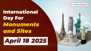 International Day For Monuments and Sites 2025 - April 18