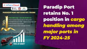 Paradip Port Retained No.1 Spot in Cargo Handling Among Major Ports in FY25