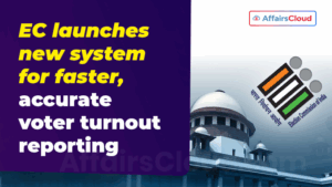 ECI Launches New System in ECINET Application