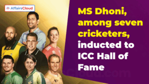 Former Indian Cricketer MS Dhoni, Among 7 Cricketers Inducted to ICC ...