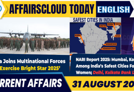 Current Affairs 14 August 2025