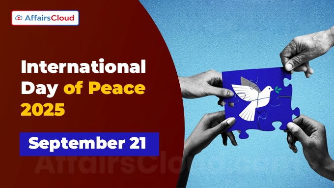 International Day of Peace 2025 – September 21