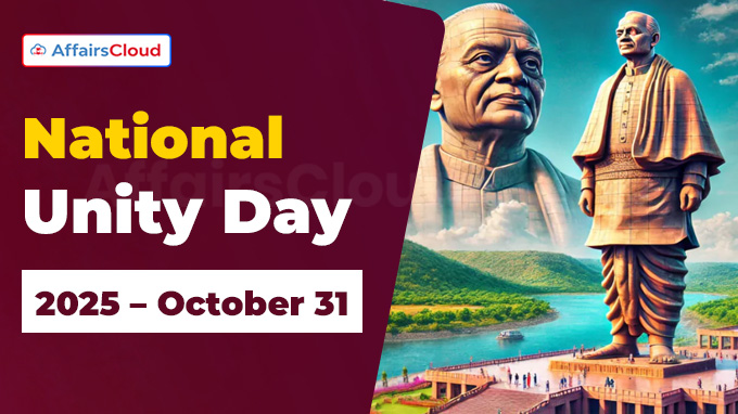 National Unity Day (Rashtriya Ekta Diwas) 2025 – October 31