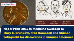 Shimon Sakaguchi, Mary E. Brunkow, Fred Ramsdell Win Nobel Prize in Physiology or Medicine 2025
