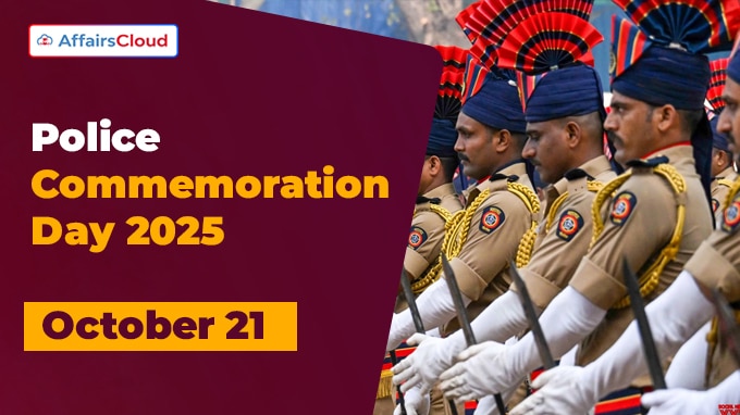 Police Commemoration Day 2025 – October 21