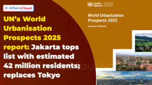 UN World Urbanization Prospects 2025 : Jakarta Tops as Most Populous ...