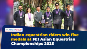 India Wins Five Medals at FEI Asian Equestrian Championships 2025