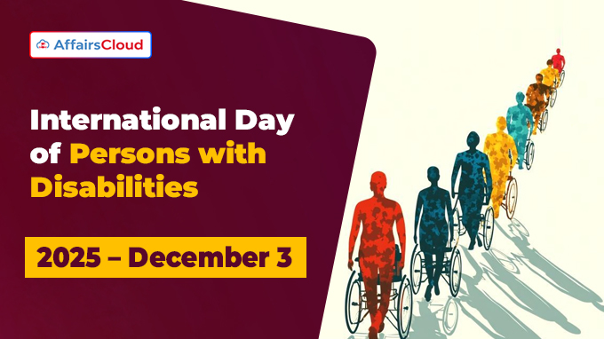 International Day of Persons with Disabilities 2025 - December 03