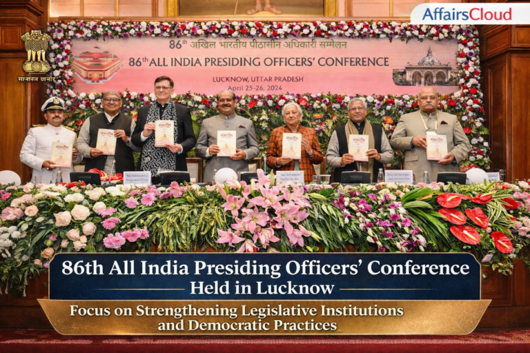 Overview of 86th All India Presiding Officers’ Conference Held in ...