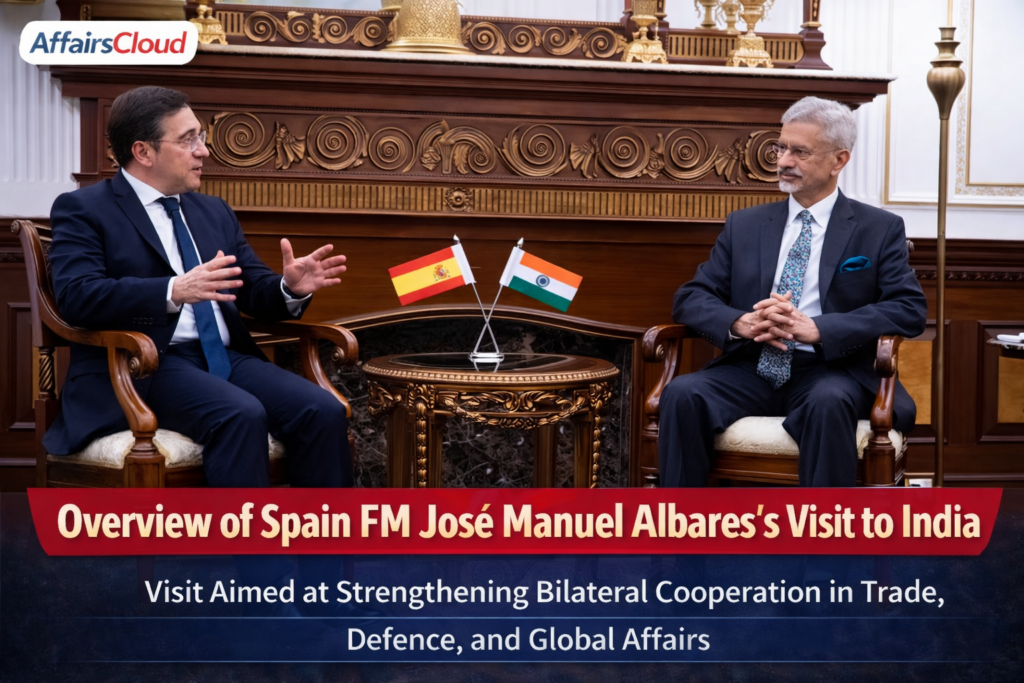 Overview of Spain FM Jose Manuel Albares’ Visit to India on January 21 ...